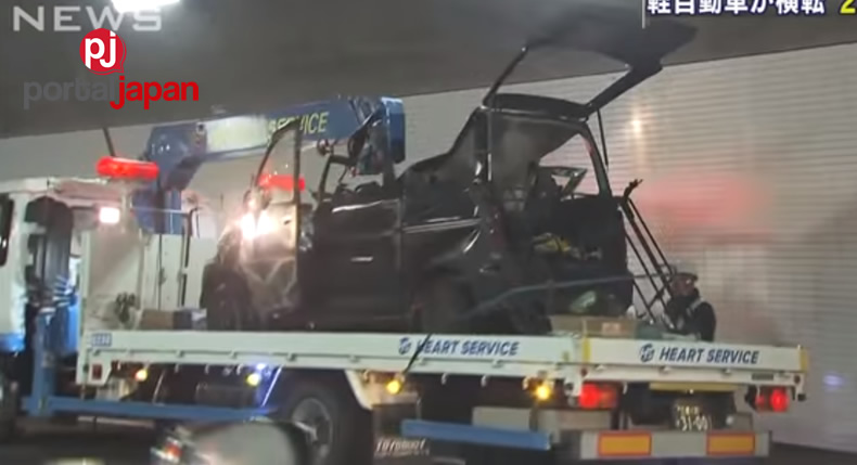 3 killed in crash in expressway tunnel in Mie - Portal Japan