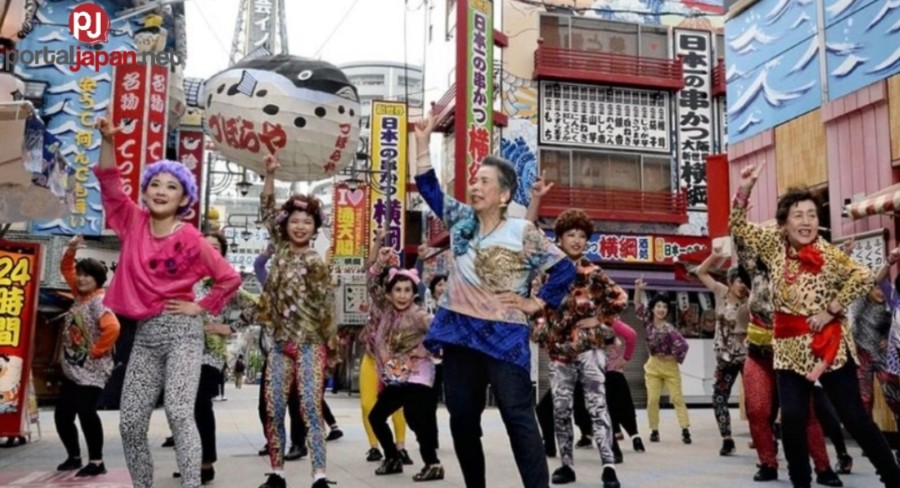 Mga hataw ng Osaka's obachan "aunties", nakaka-promote ng Osaka sa ...